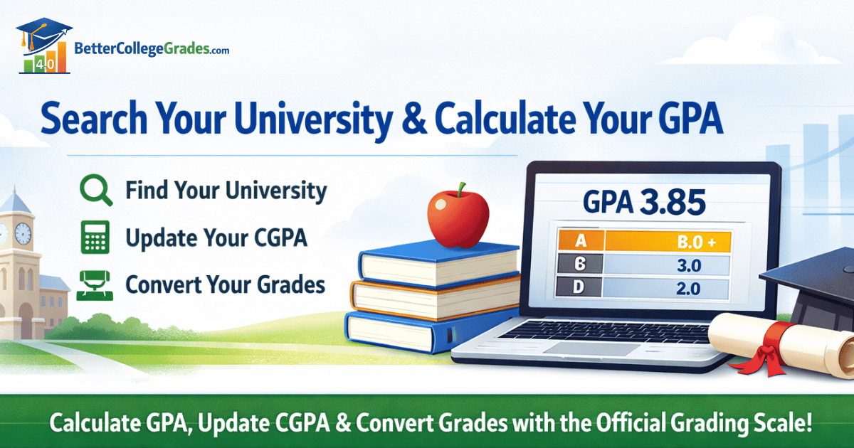 University of South Carolina GPA Calculator | Published Grading Scale